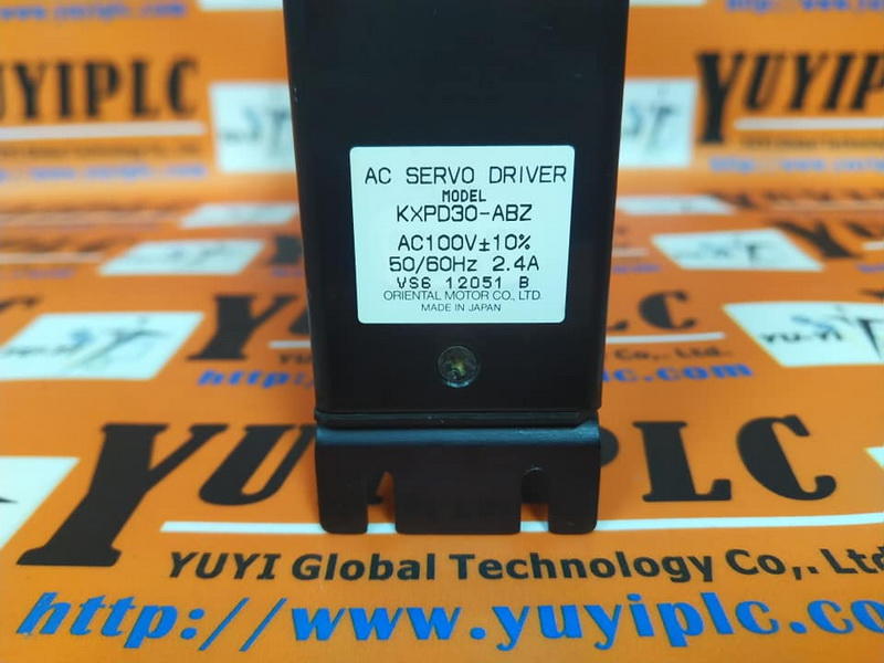 ORIENTAL MOTOR KXPD30-ABZ AC SERVO DRIVER - 裕益科技自動化設備可程式編碼器PLC分散式控制系統DCS